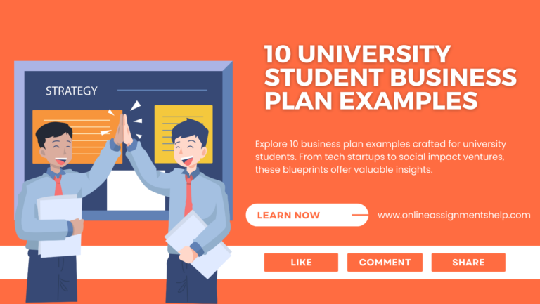 10 University Student Business Plan Examples: A Pathway to ...