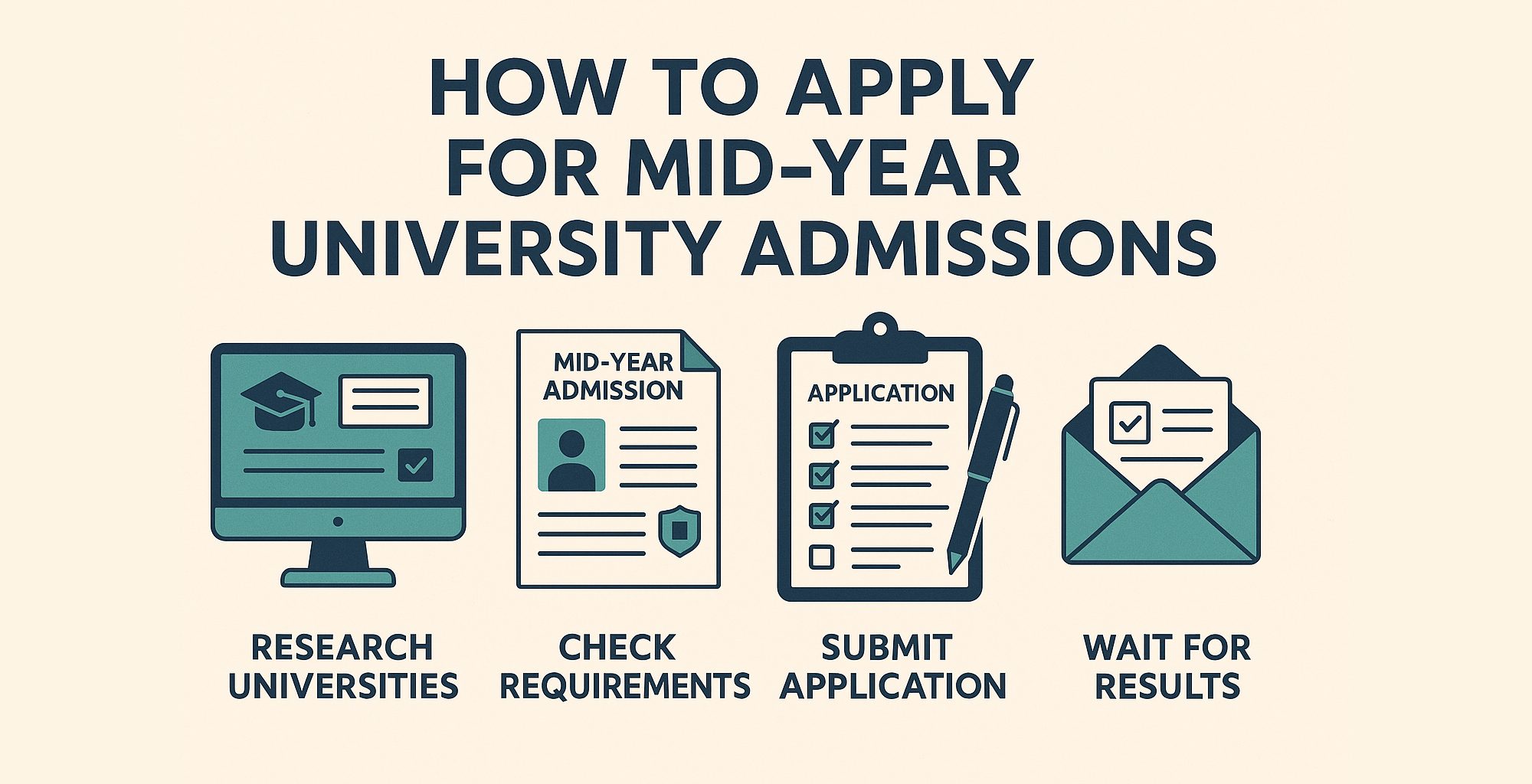 How to Apply for Mid-Year University Admissions
